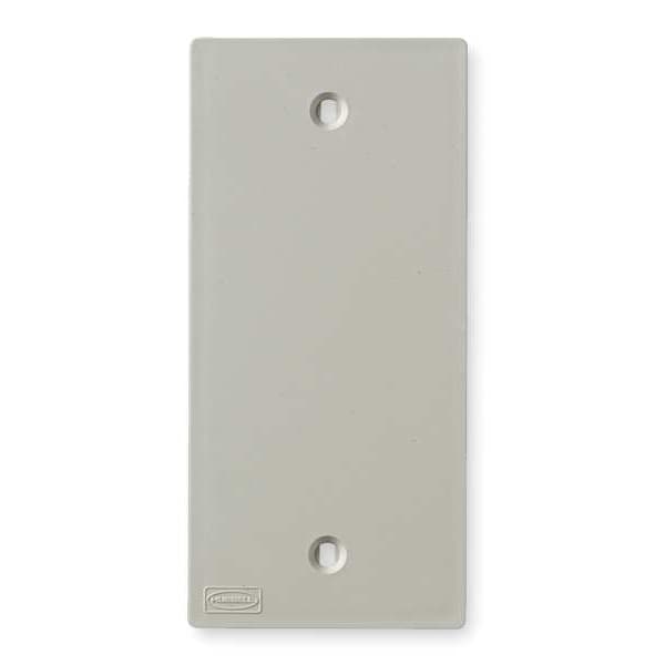 Hubbell KP14 Blank Faceplate,White,PVC,Faceplates | Zoro.com