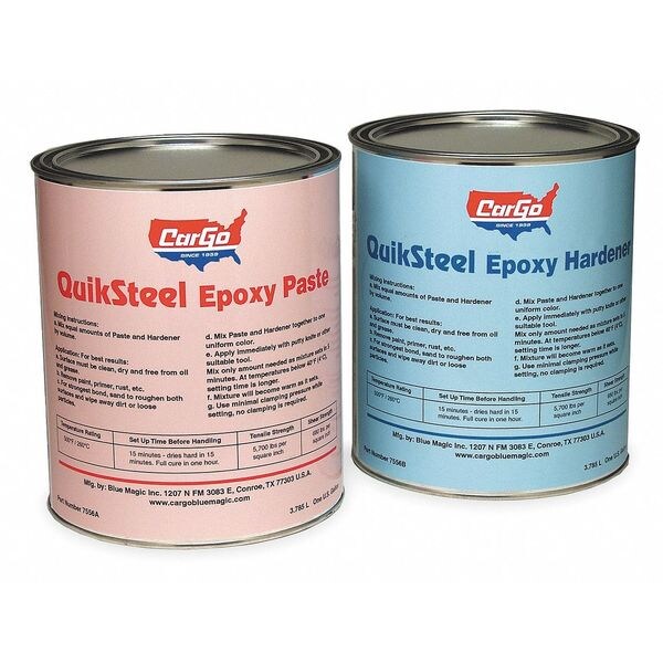 Blue Magic Epoxy Adhesive, White, 367 Oz 7556 | Zoro