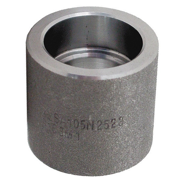 Zoro Select Socket Weld, Black Forged Steel Reducer 1MPA9 | Zoro
