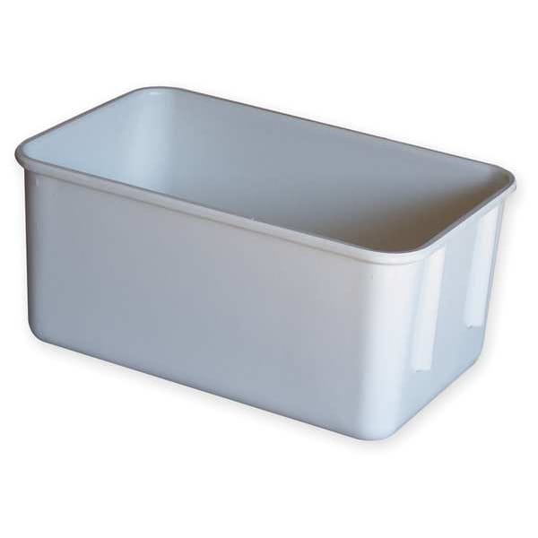 Molded Fiberglass Nesting Container, White, Fiberglass Reinforced ...