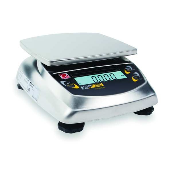 Ohaus Digital Compact Bench Scale 6 lb./3kg Capacity V31X3 | Zoro