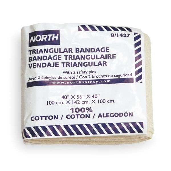 Honeywell Triangular Bandage, Cotton Cloth 045009 | Zoro