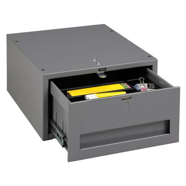 Tennsco Stackable Drawer, 15W x 18D x 8-1/4H, Gray WBD-1 | Zoro