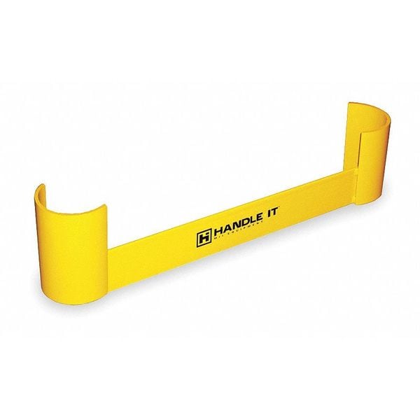 Handle-It Outside Rack Protector, 42"x10"x12", Yellow RP-42-HD | Zoro