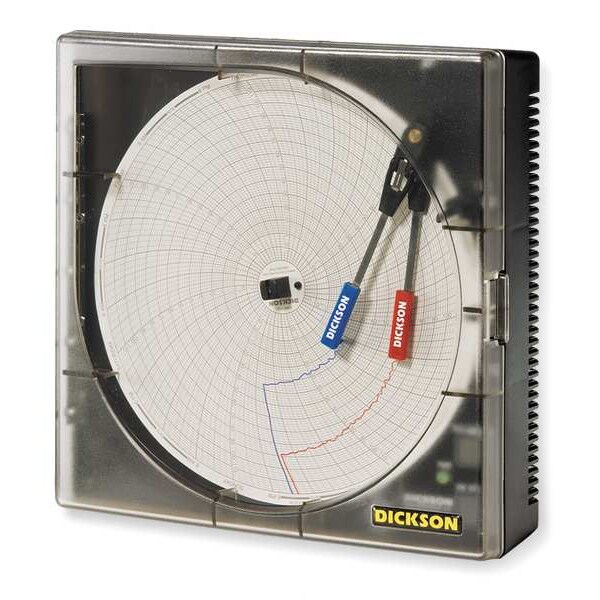 Dickson Recorder, Temp/RH, 8 In, 24 Hour, 7 Day TH8P0 | Zoro