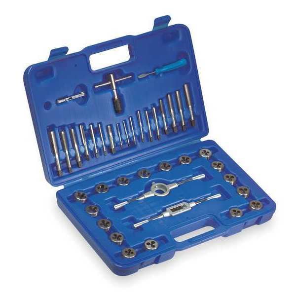 Westward Tap/Die Set, 39 Pieces 1PZ36 | Zoro