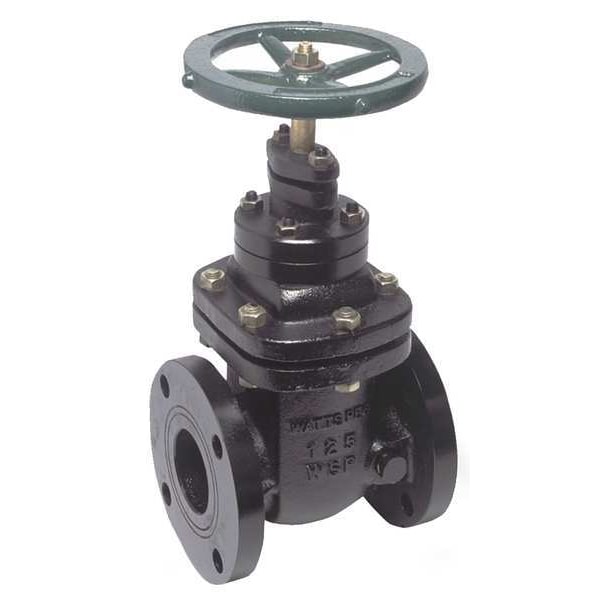 Watts Gate Valve, Class 200, 3 In., Flange NRS-RW-Gate 3" | Zoro