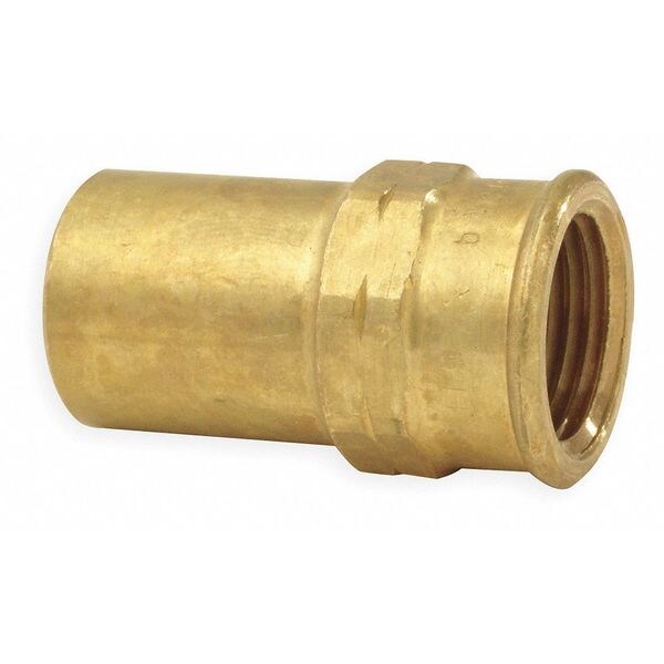 Viega ProPress Adapter, Bronze, FTG x FNPT, 1-1/4 In. 22213 | Zoro