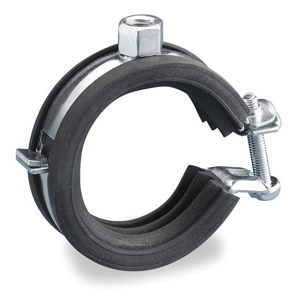 Nvent Caddy EZ-Riser Cushioned Pipe Clamp, Pipe Size 1-1/4 In 454007 | Zoro