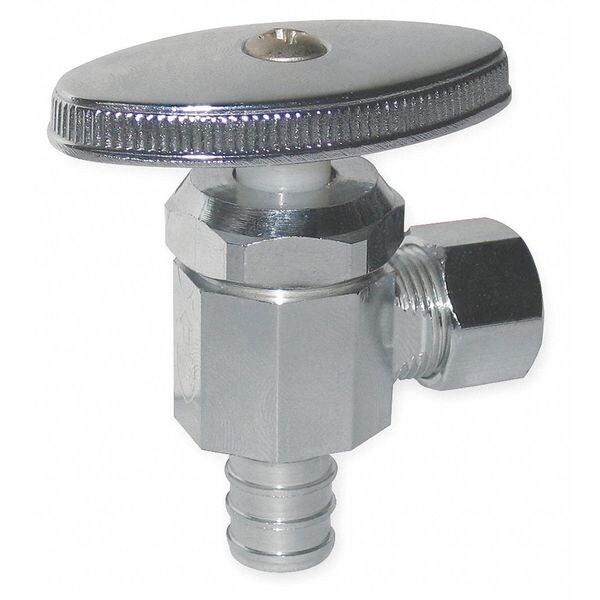 Zoro Select Multi-Turn Stop, Angle, 1/2 Inx3/8 In 1RWC3 | Zoro