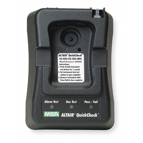 Msa Safety Test Station, Gas Detector, Use w/Altair 10076704 | Zoro