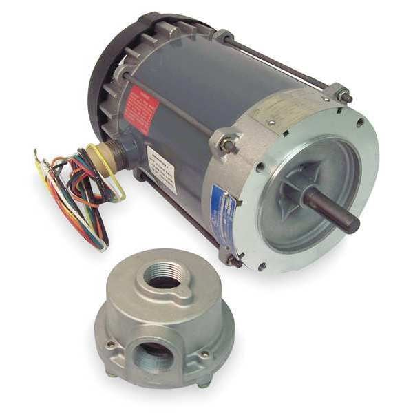 Marathon Motors Hazardous Loc Mtr, 3 Ph, TEFC, 2 HP, T3B 145TTGR16035 ...