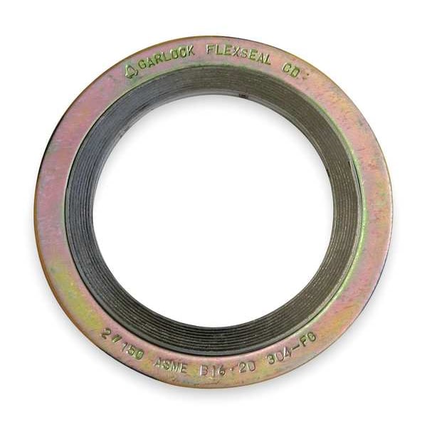 Garlock Gasket, Ring, 4 In, Metal, Yellow C000504001 | Zoro