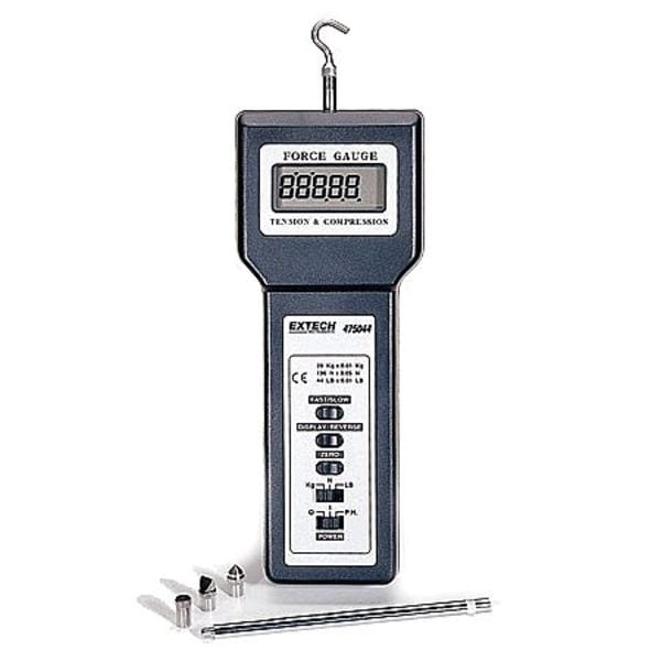 Extech Digital Force Gauge 475044-NIST | Zoro