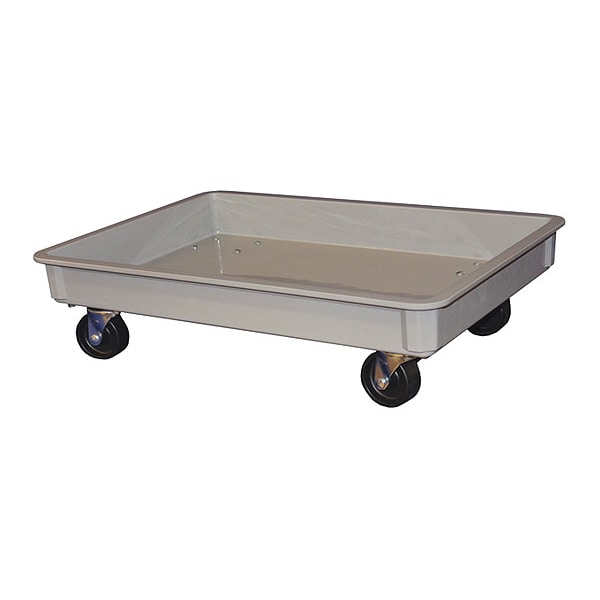 Mfg Tray Dolly, 25-3/4 in. L x 17-3/4 in. W, Gray 87014851361075 | Zoro