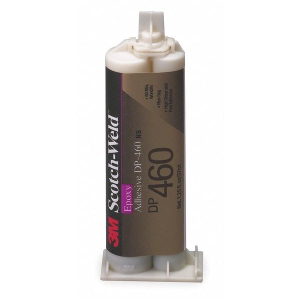 3M Epoxy Adhesive, DP460NS Series, Cartridge, 2:1 Mix Ratio, 4 hr. Functional Cure DP460NS | Zoro