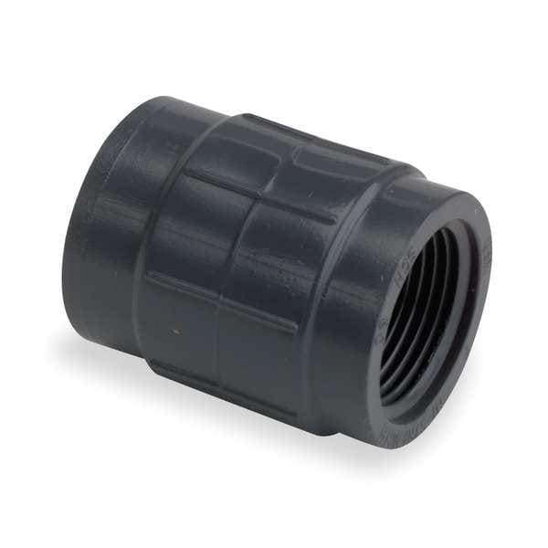 Zoro Select PVC Female Adapter, FNPT x Socket, 4 in Pipe Size 835-040 ...