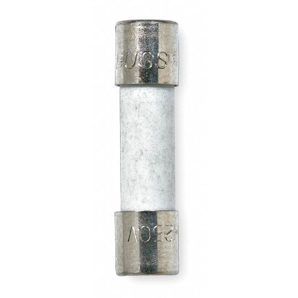 BUSSMANN 50mA, Ceramic Fuse, 20 mm x 5 mm, - S501-50-R