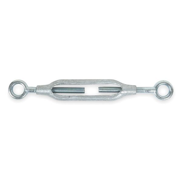 Zoro Select Turnbuckle, Steel, Length 6 5/8 In 1WBR7 | Zoro