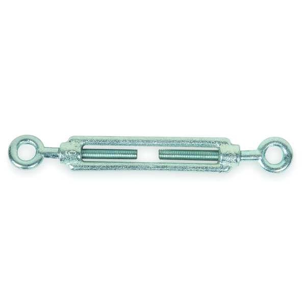 Zoro Select Turnbuckle, Steel, Length 4 In 1WBR4 | Zoro