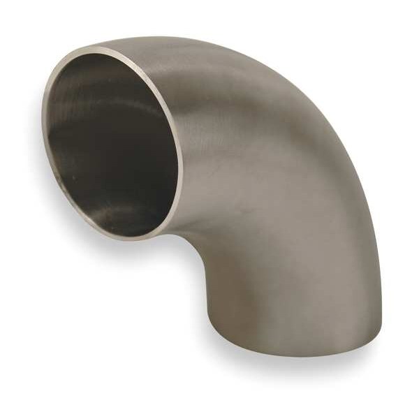 Parker 1" Butt Weld 304 SS Short 90 Degree Elbow Sch 40 2WCL-1.0-304-7 | Zoro