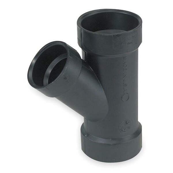 Charlotte Pipe And Foundry Red. Wye, 6 In x 6 In x 4 In Hub 03137 | Zoro