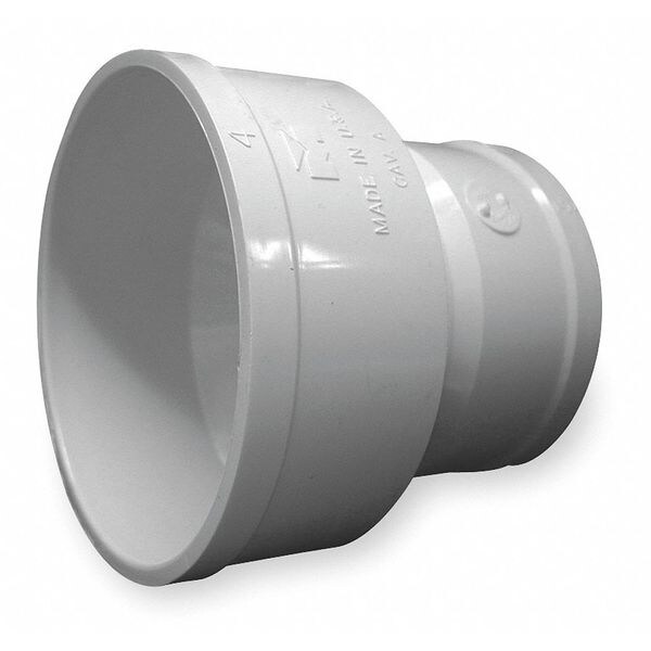 Charlotte Pipe And Foundry 4" x 3" Hub PVC DWV Reducing Coupling 1WJL3 ...