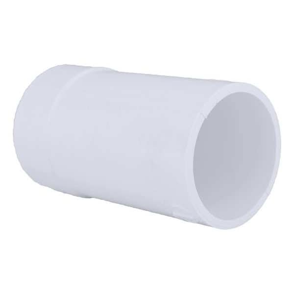 Zoro Select PVC Hub Adapter Increaser, CI Spigot x Hub, 2 in x 1 1/2 in ...