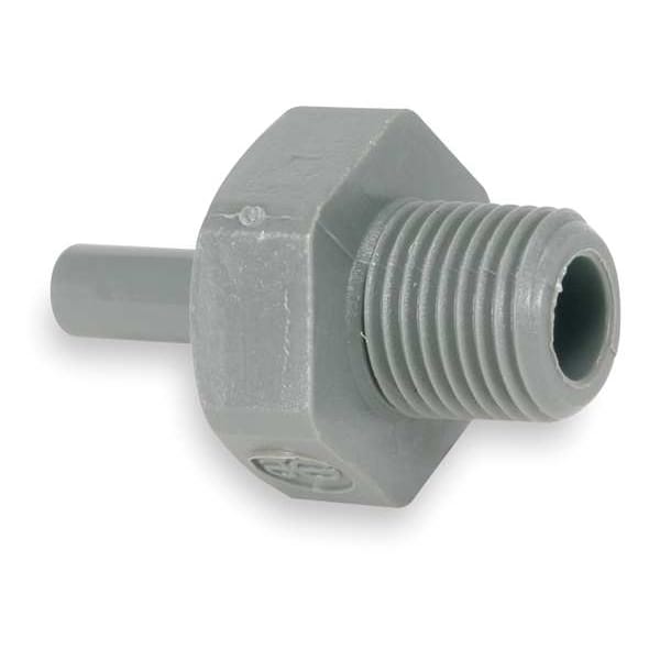 John Guest Push-Fit Adapter Fitting, Acetal, Gray, 10 PK PI051604S-PK10 ...