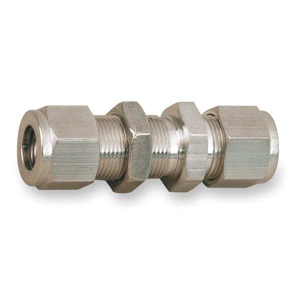 Parker Union, Steel, Comp. 1/4 in, Comp. 3/8 in 4BC4-S | Zoro