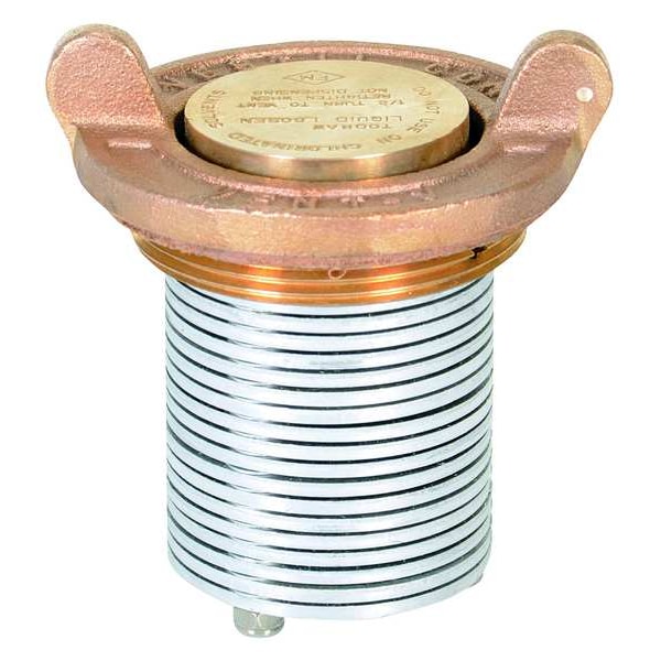 Zoro Select Drum Safety Vent, Vertical, 2 In Threads VENT-V | Zoro