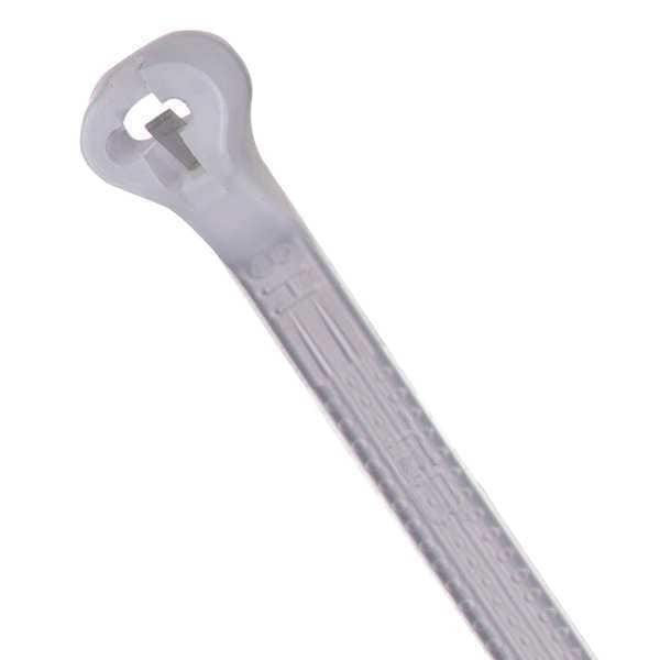 Ty-Rap Cable Tie, 4 in L, 5/8 in Max Bundle Dia., Natural, Nylon 6/6 ...