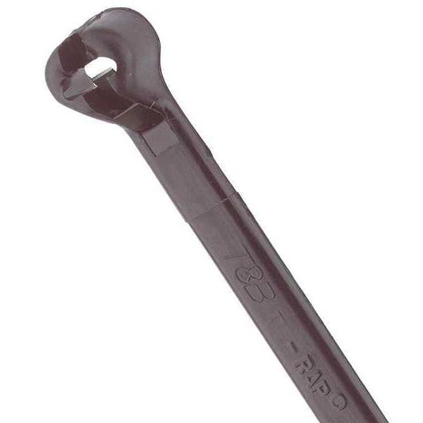 Ty-Rap Cable Tie, 11-1/2 in L, 3 in Max Bundle Dia., Black, Nylon 6/6 ...