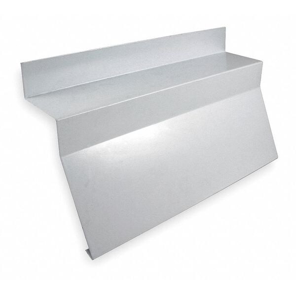 Zoro Select Flashing Round Rail, White, L 120 In 1XNA9 | Zoro