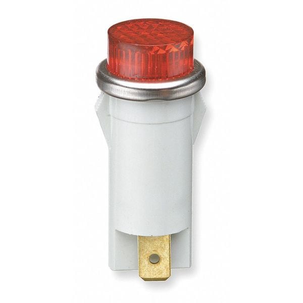 Ideal Raised Indicator Light, Red, 28V 776112 | Zoro