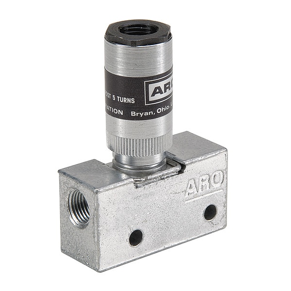 Aro Air Pilot Valve, 3 Way, 2 pos, 1/8 NPT, 206-C | Zoro