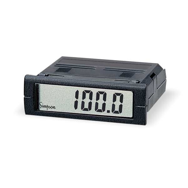 Simpson Electric Digital Panel Meter, DC Voltage M235-0-2-13-0 | Zoro