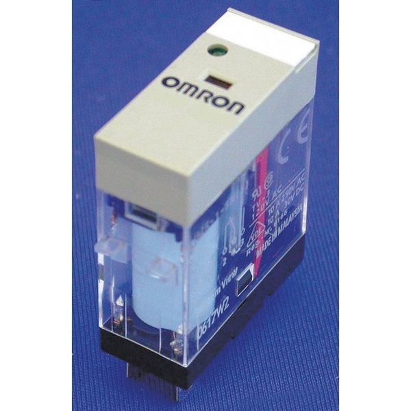 Omron Plug-In, General Purpose Relay, Square, 10 A, 5, Quick Connect G2R-1-SN-DC24(S) | Zoro