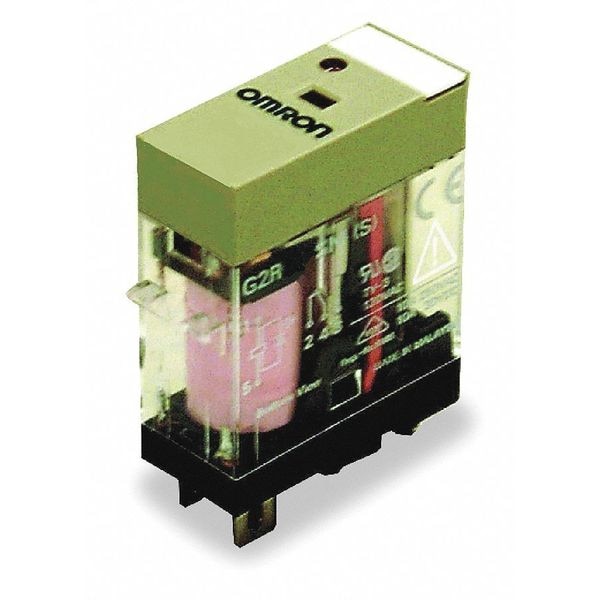 Omron Plug-In, General Purpose Relay, Square, 10 A, 5, Quick Connect G2R-1-SN-AC120(S) | Zoro