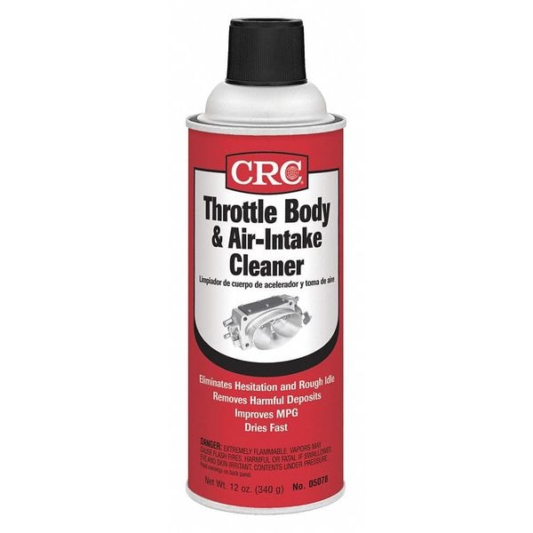 Crc Fuel Inject/Intake Cleaner, 12 oz. Aerosol 05078 | Zoro