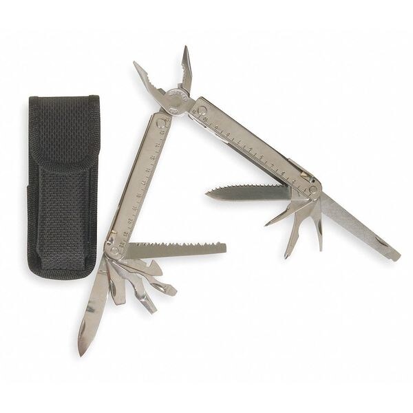 Westward Multi-Tool, 22 Tools, 20 Functions, Sheath 1YJC4 | Zoro