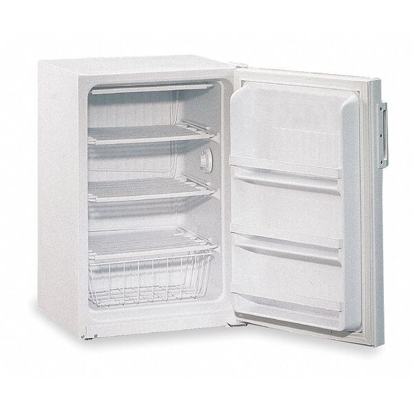 Wc Wood Industries Compact Freezer, Cap 5 cu ft MU05W | Zoro
