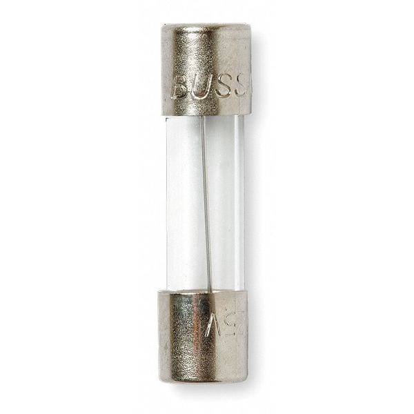 BUSSMANN 125mA Glass Fuse, - GMD-125-R