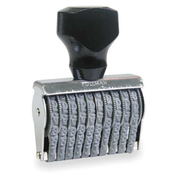 Cosco Numbering Stamp, 10 Bands, Metal 038709 | Zoro