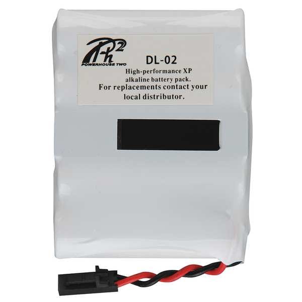 Power Xp BatteryPack, 4 Cell, 6 V, Saflok DL-2 | Zoro