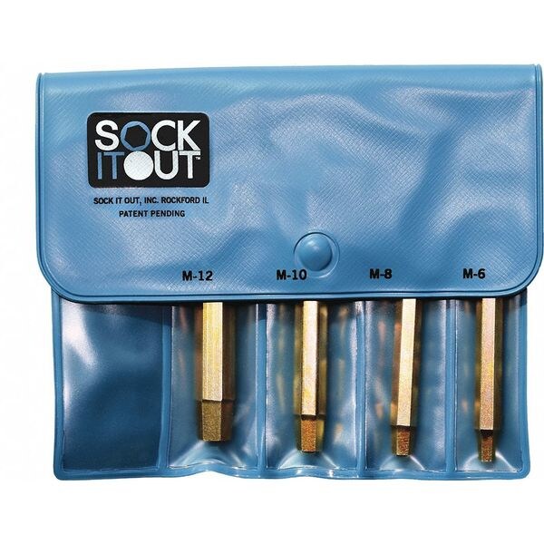Sock It Out Screw Extractor Set, 4 Pc MOK-2 | Zoro