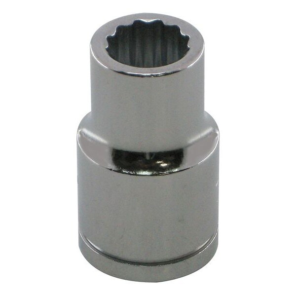 Westward WESTWARD 1/2 in Drive, 25mm Metric, Socket, 12 Points, Steel ...