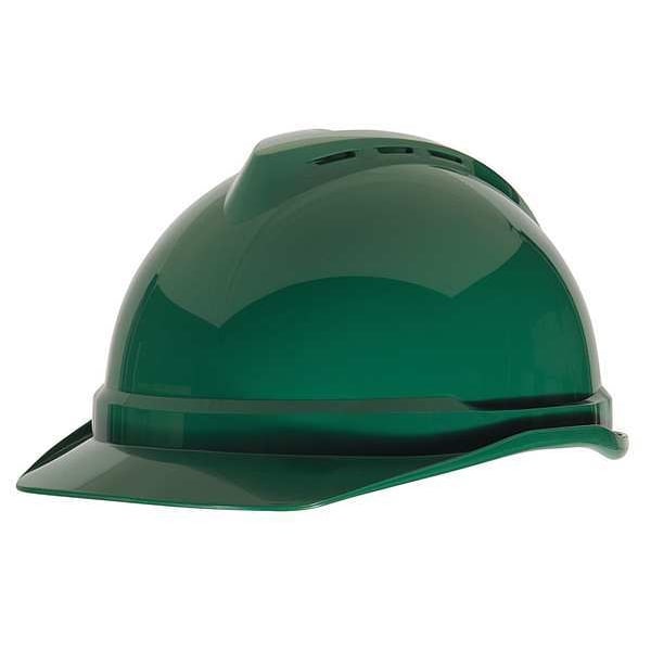 Msa Safety Hard Hat, V-Gard 500, Polyethylene, 4 Point Pinlock, Type 1 ...