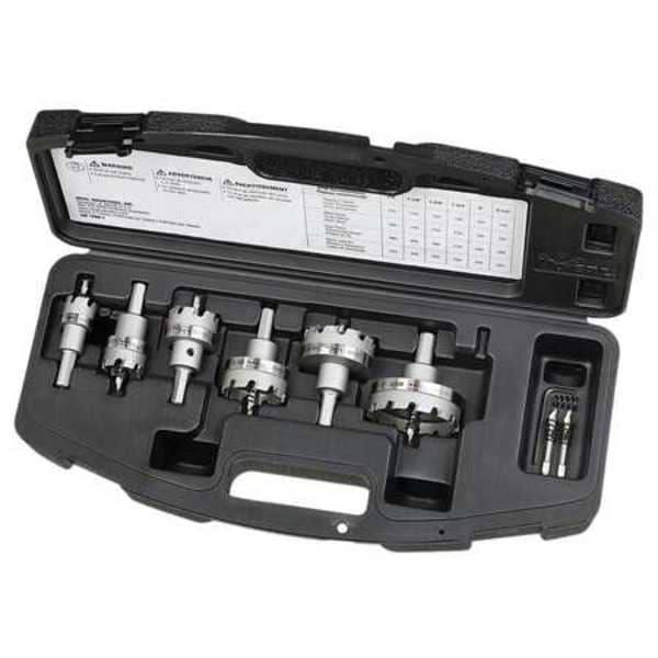 Ideal Carbide Hole Cutter Set, 8 Pc 36-314 | Zoro