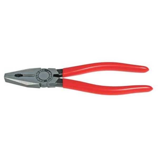 KNIPEX 8 in Linemans Plier, Carbon Steel - 03 01 200